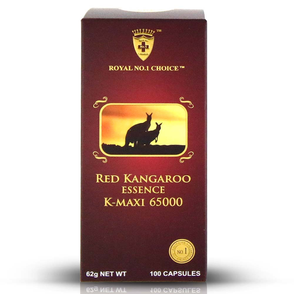 Royal Choice Red Kangaroo Essence K-Maxi 65000 100 Capsules