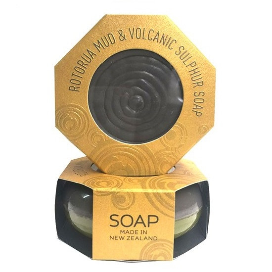 Wild Ferns Rotorua Mud & Volcanic Sulphur Soap 115g | Natonic