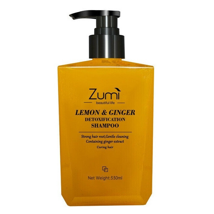 Zumi Lemon & Ginger Detoxification Shampoo 330ml | Natonic