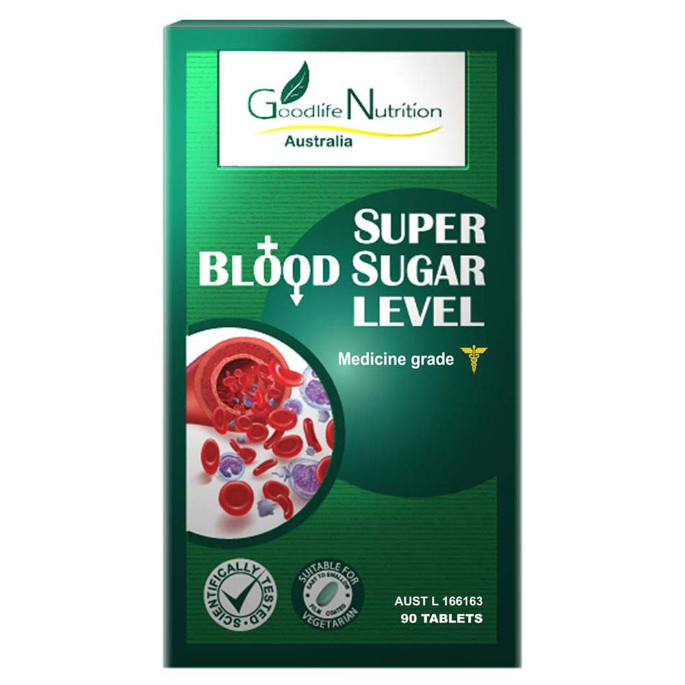 ผลิตภัณฑ์เสริมอาหาร Goodlife Nutrition Super Blood Sugar Level 90 เม็ด ...