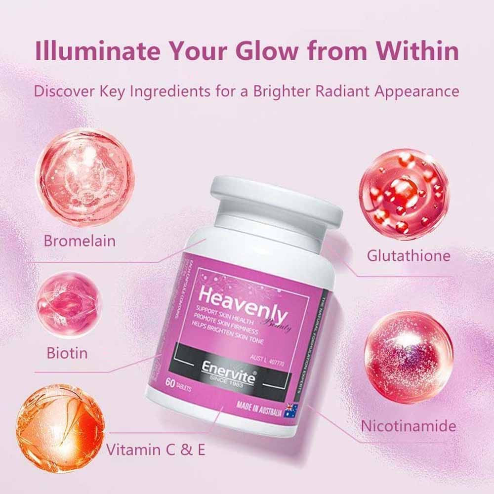 Enervite Heavenly Beauty 60 Viên | Natonic