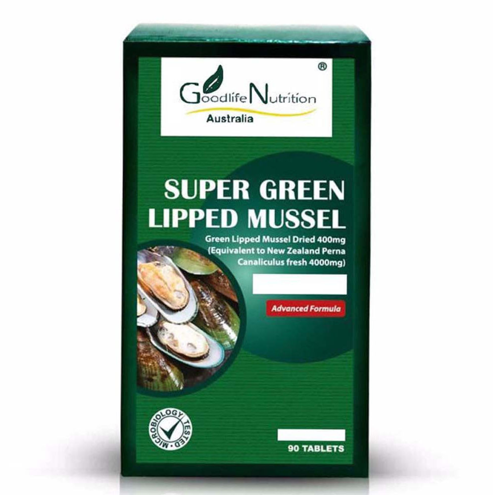 Goodlife Nutrition Super Green Lipped Mussel 90 Viên | Natonic