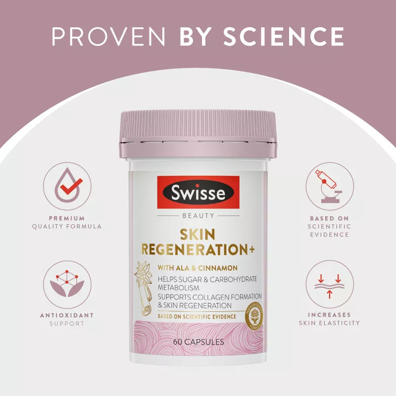 Swisse Beauty Skin Regeneration 60 Viên | Natonic