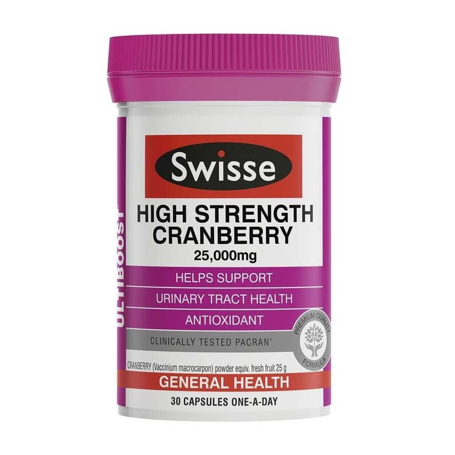 Swisse High Strength Cranberry 30 Capsules | Natonic
