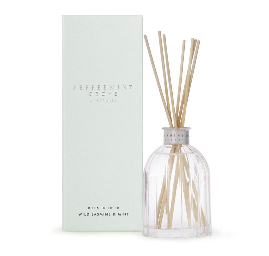 Máy khuếch tán tinh dầu mini Peppermint Grove Wild Jasmine & Mint 100ml | Natonic