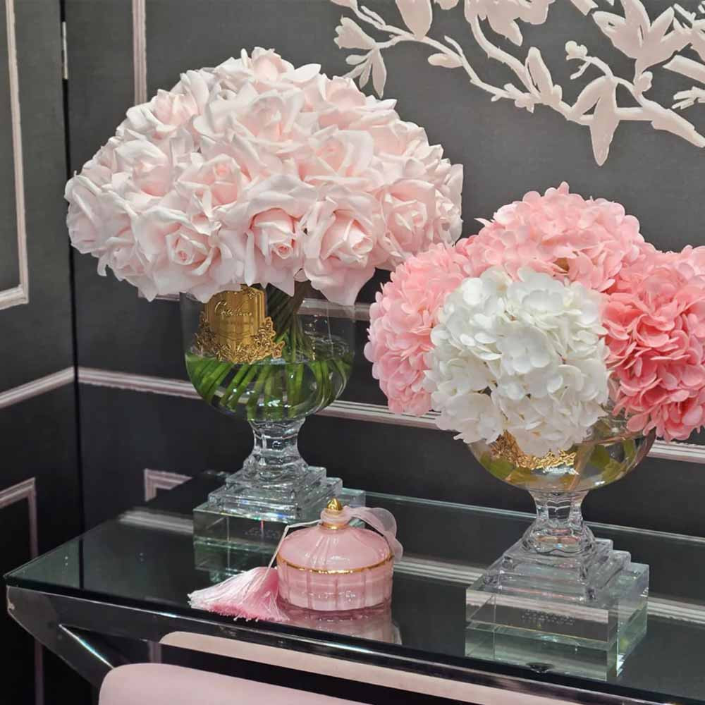 Ramo de rosas francesas Côte Noire Versailles, color rosa francés con ...