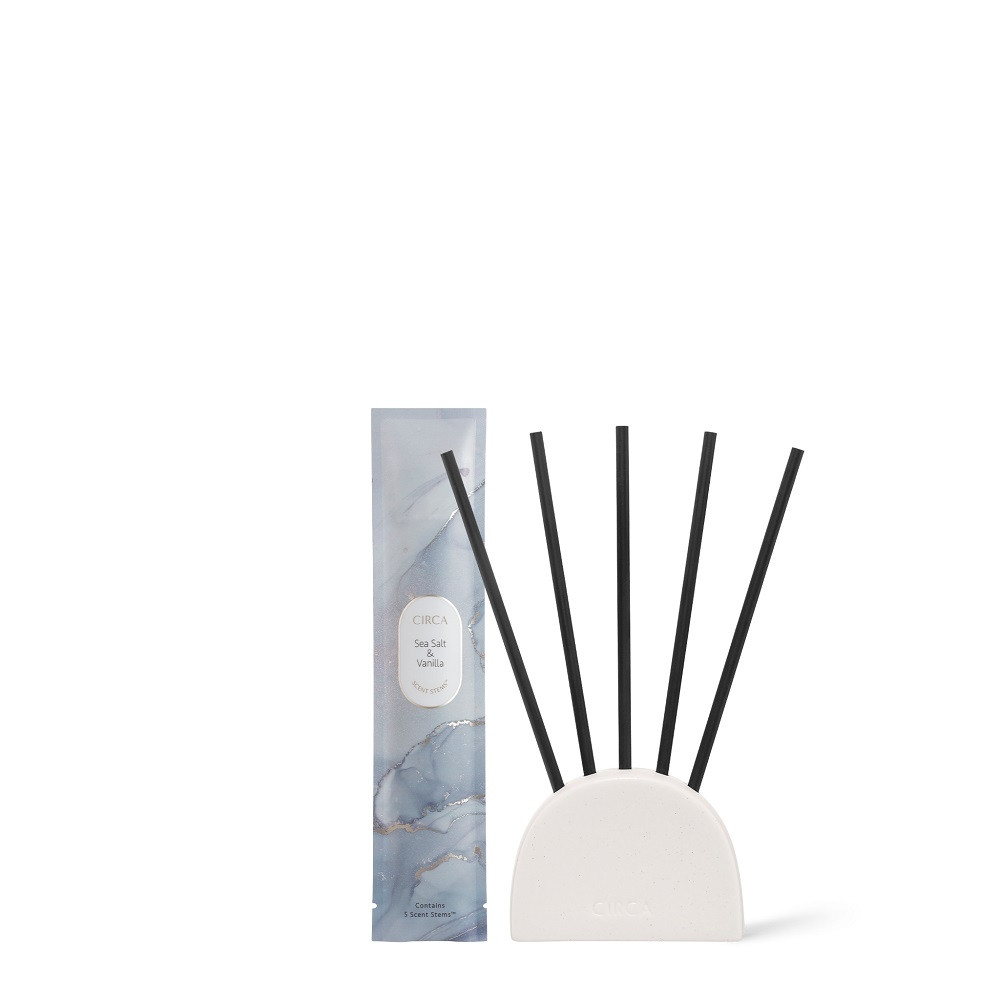 CIRCA Sea Salt & Vanilla Scent Stem Refills 5 PACK | Natonic