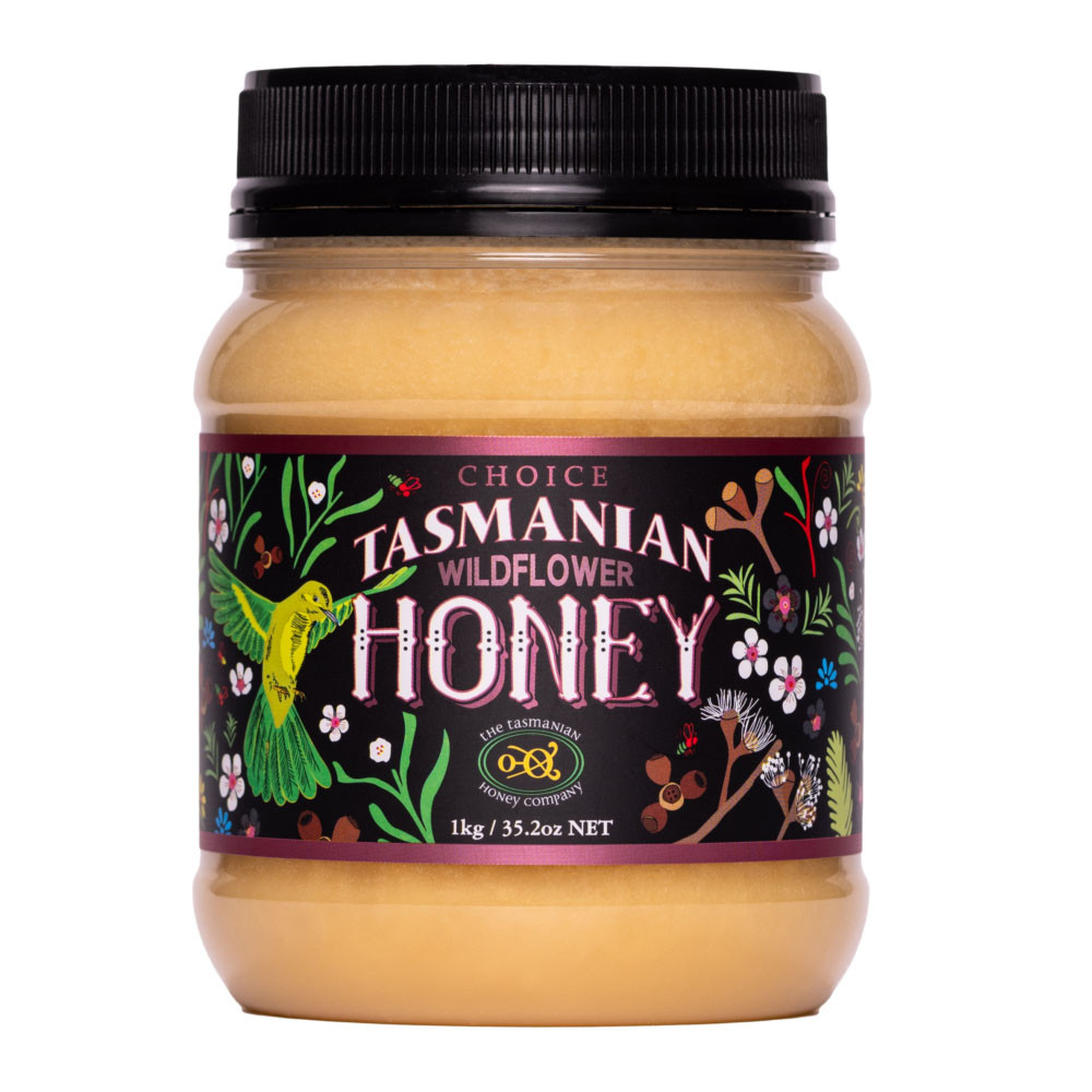 Miel de Tasmania de flores silvestres (plástico) 1 kg | Natonic