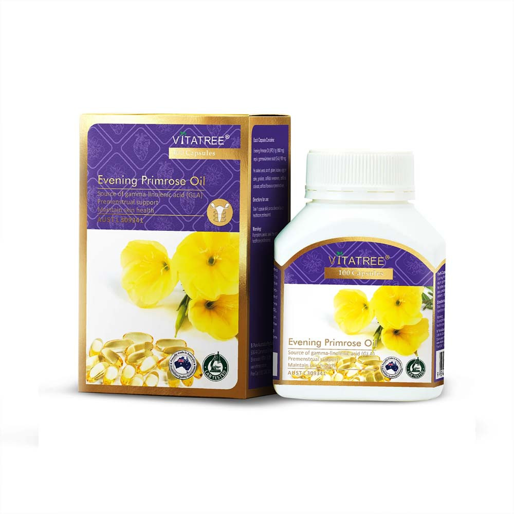 Aceite de onagra Vitatree 100 cápsulas | Natonic