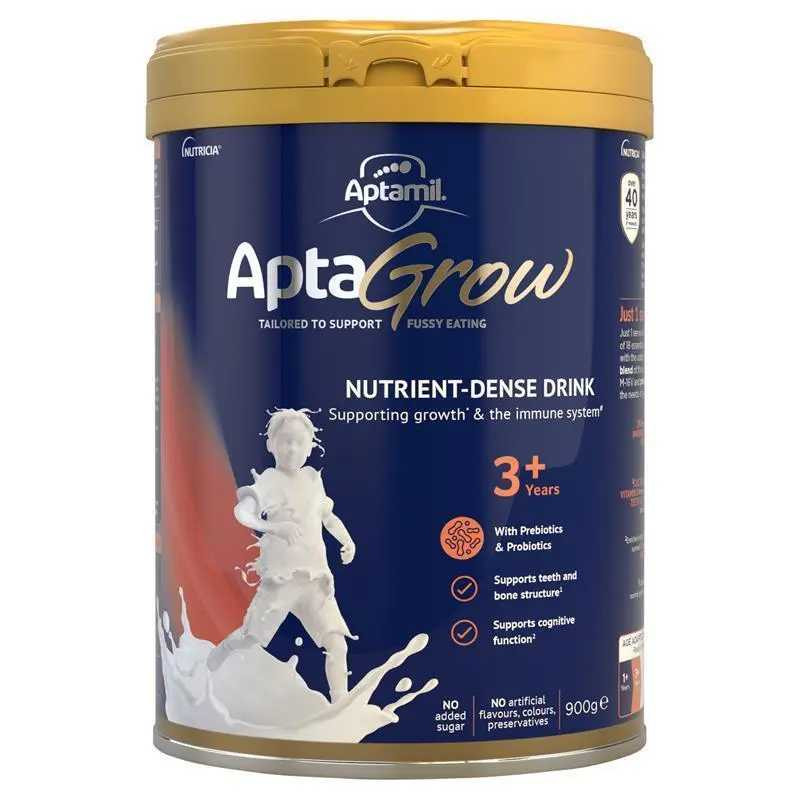 Aptamil AptaGrow Nutrient Dense Drink For 3+ Years 900g | Natonic