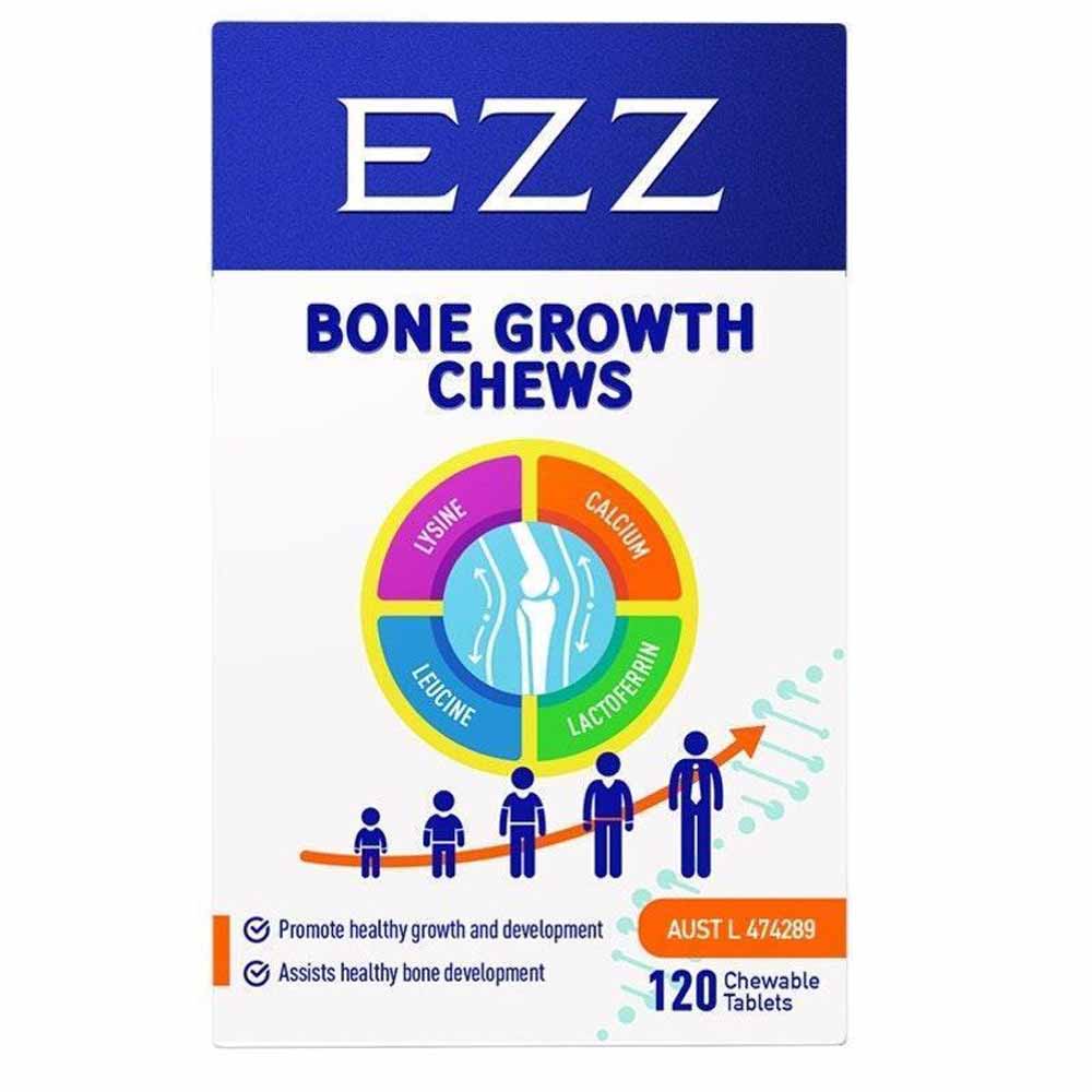 EZZ-Bone Growth Chews 120 Tablets | Natonic
