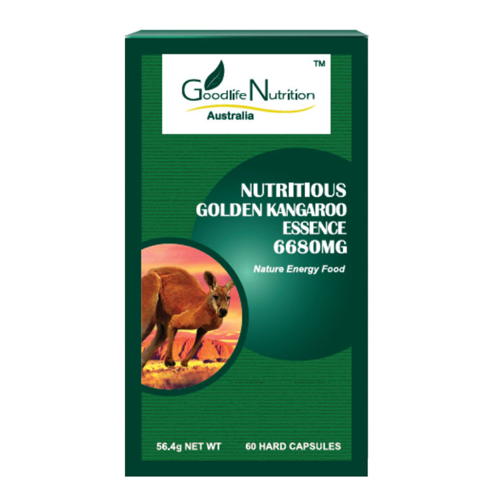 Goodlife Nutrition Nutritious Golden Kangaroo Essence 6680mg 60 ...