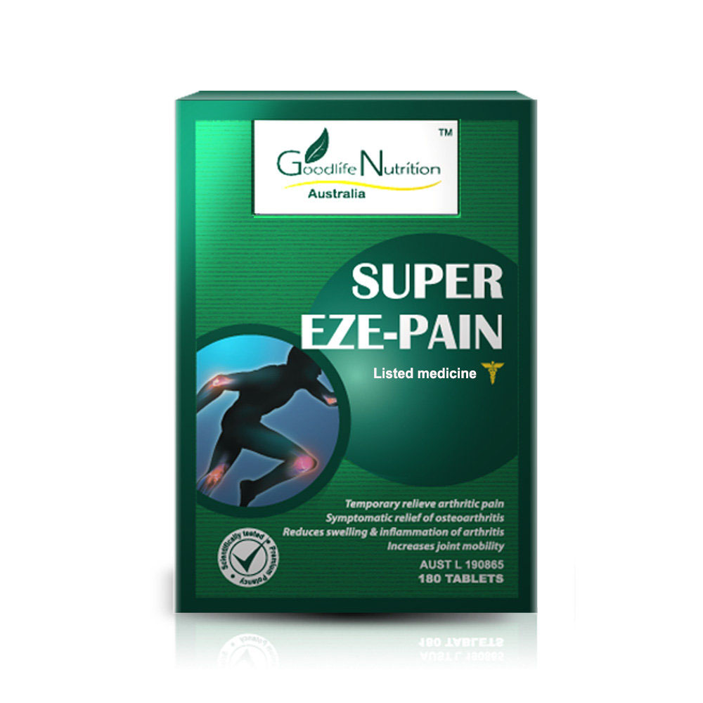 Goodlife Nutrition Super Eze Pain 180 Tablets | Natonic