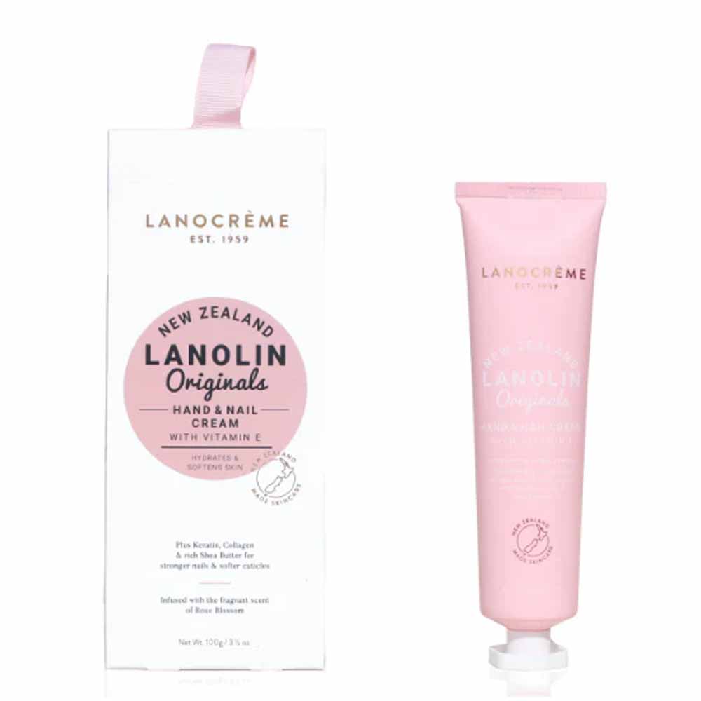 Lanocreme Lanolin Originals Hand & Nail Cream with Vitamin E 100g | Natonic