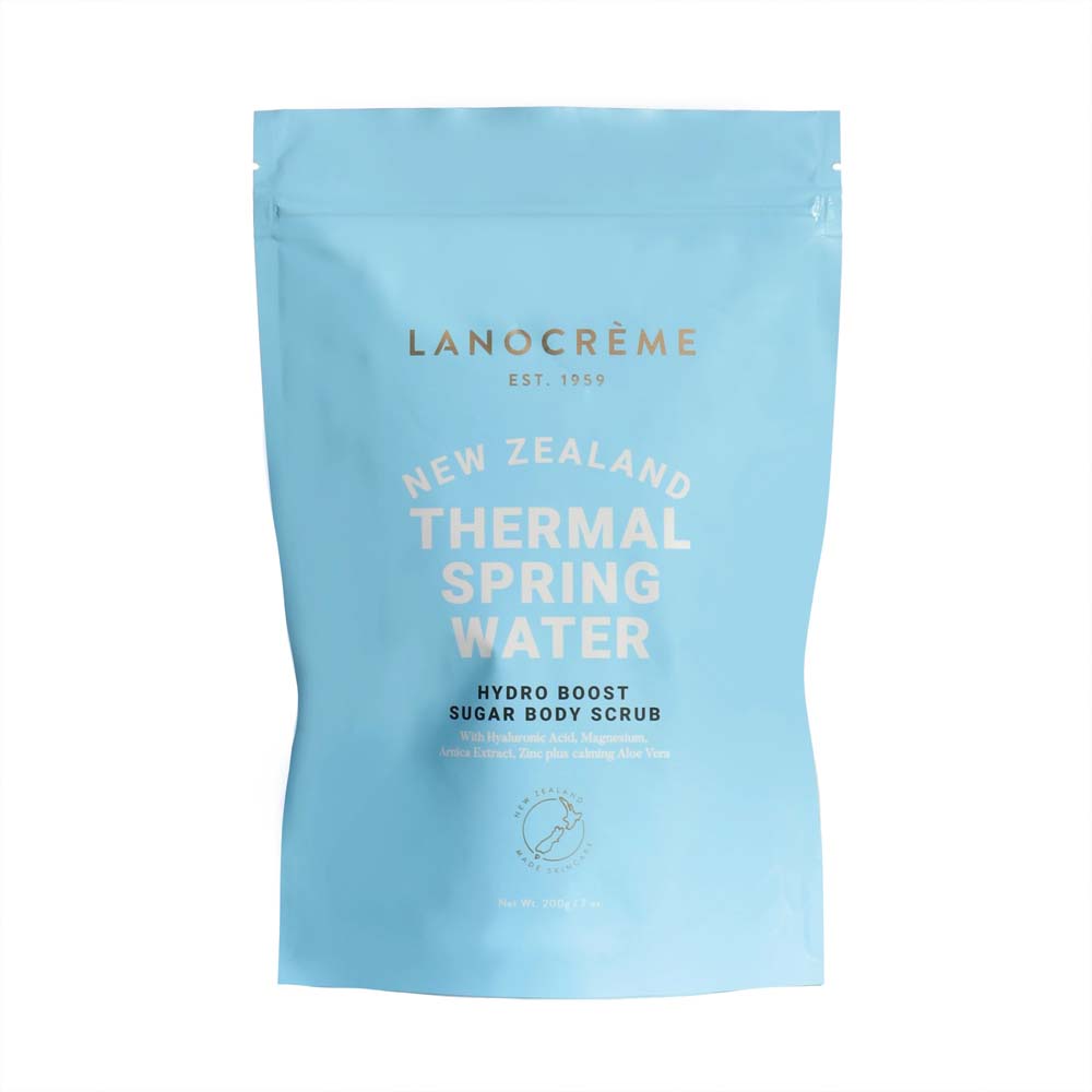 Lanocreme Thermal Spring Water Hydro Boost Sugar Scrub 200g | Natonic