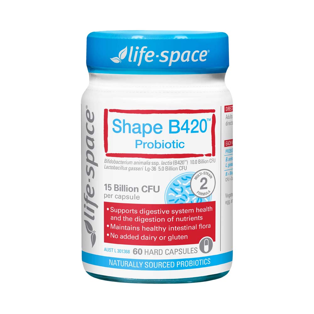 Shop Lifespace Shape B420 Probiotic 60 capsules | Natonic