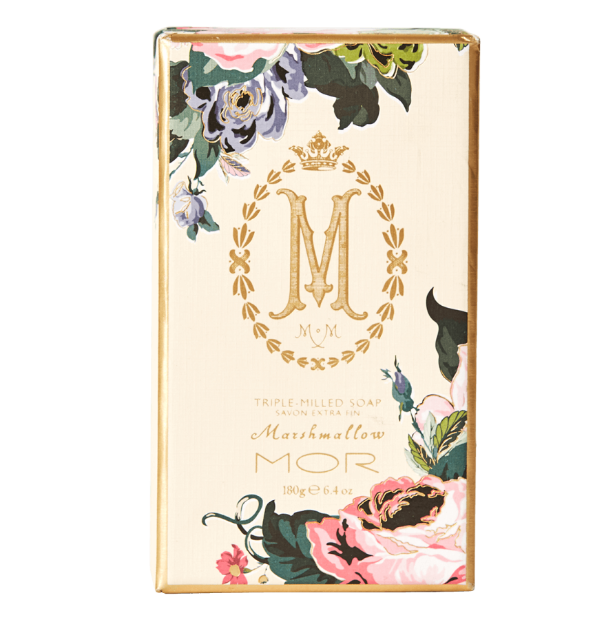 MOR Marshmallow Boxed Triple-Milled Soap 180g | Natonic