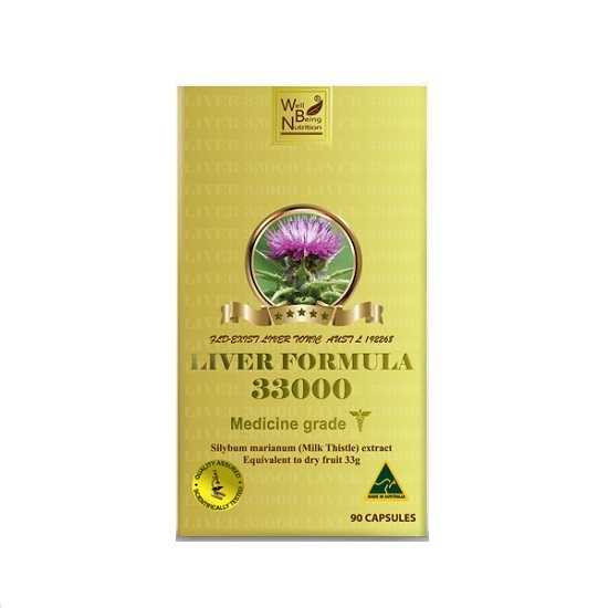 Well Being Nutrition Liver Formula 33000 90 Capsules | Natonic