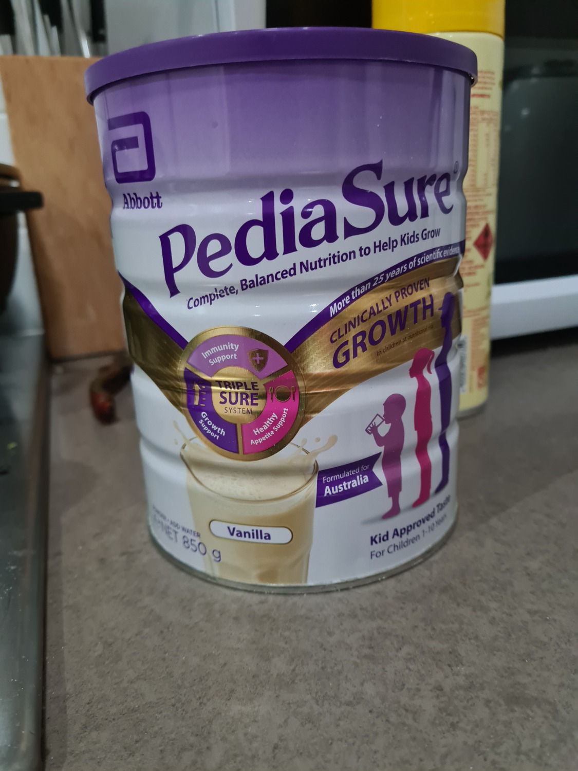 Pedisure Vanilla Powder 1 to 10 Years 850g | Natonic