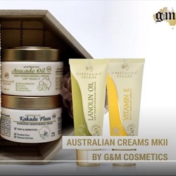 G&M Australian Lanolin Oil Moisturising Cream with Vitamin E MKII 250g ...