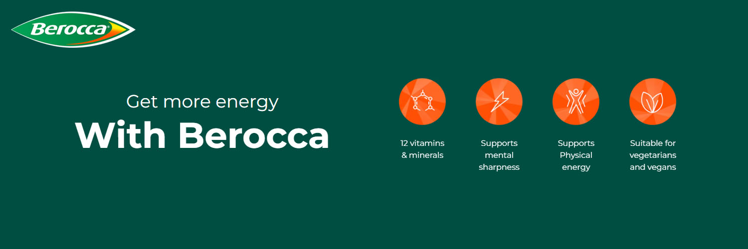 Bayer-Berocca Energy Orange 45 Effervescent Tablets | Natonic