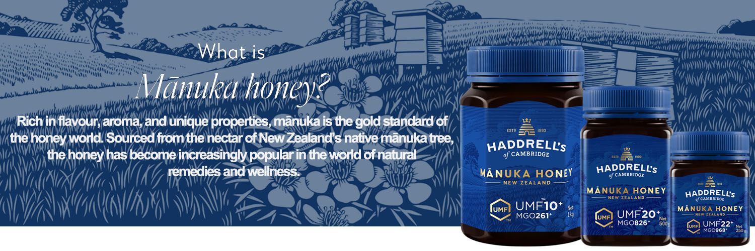 Haddrell's UMF 10+ Manuka Honey Snap Packs 10 x 8g | Natonic