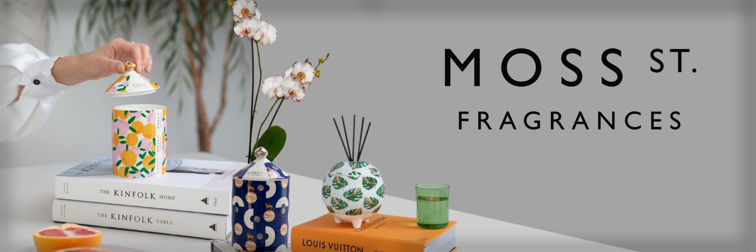 Moss St. Fragrances Vanilla Caramel Large Ceramic Diffuser 350ml | Natonic