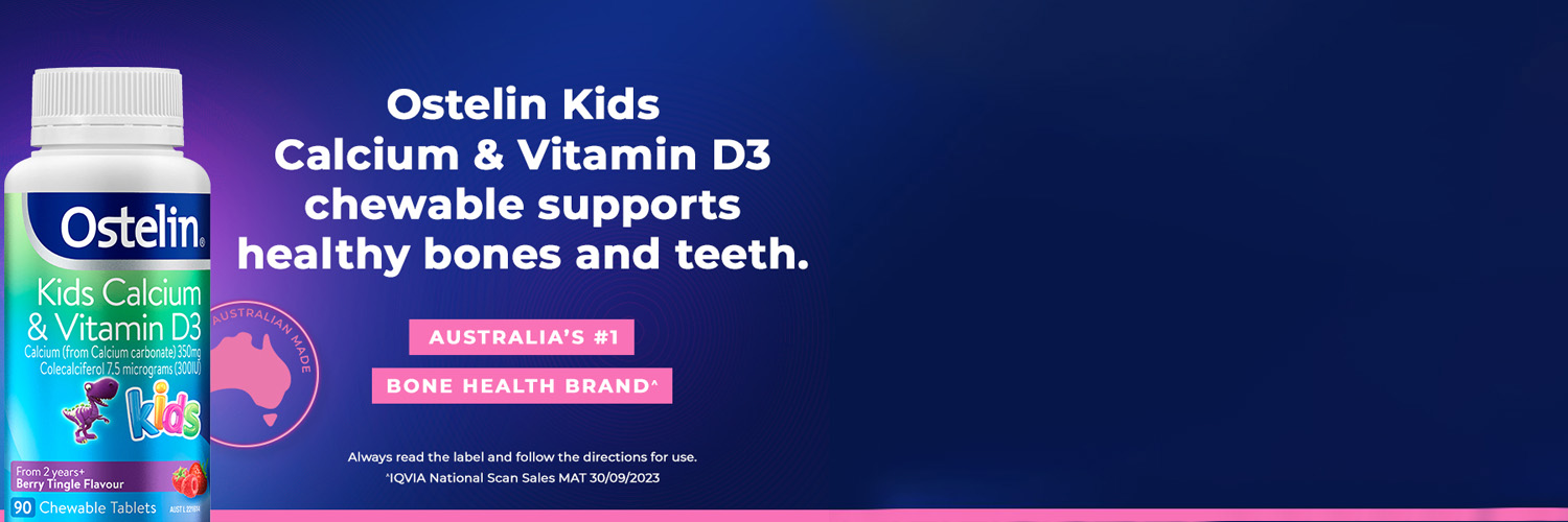 Ostelin Vitamin D & Calcium 300 Tablets | Natonic